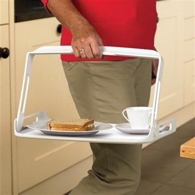 One Handed Tray with Non Slip Mat | Trays | Manage At Home